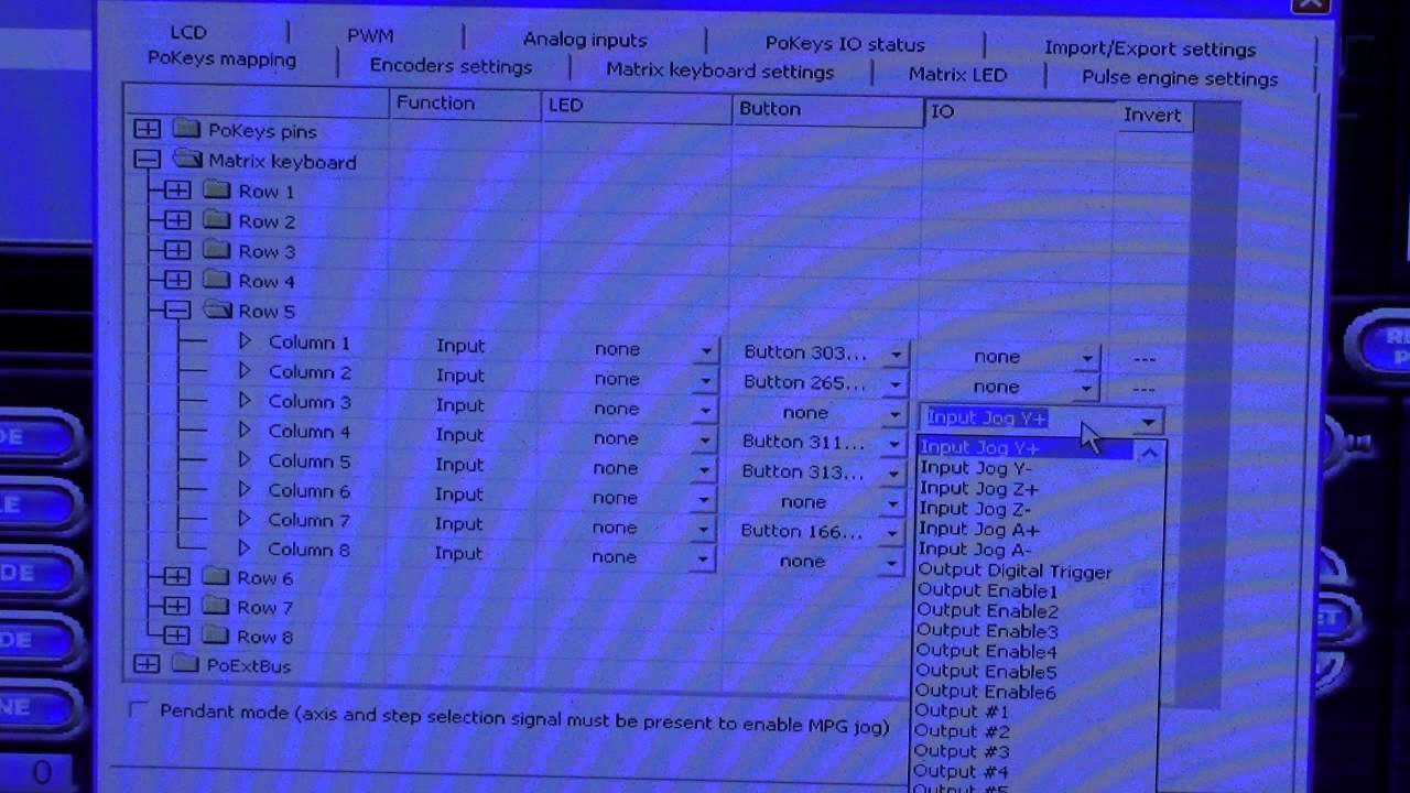 MACH3 and PoKeys button setup - YouTube