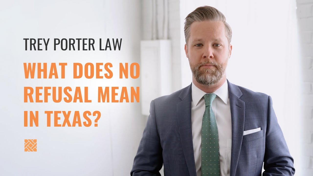 What Is a No Refusal DWI in Texas? Can Police Force a Blood Test? - YouTube