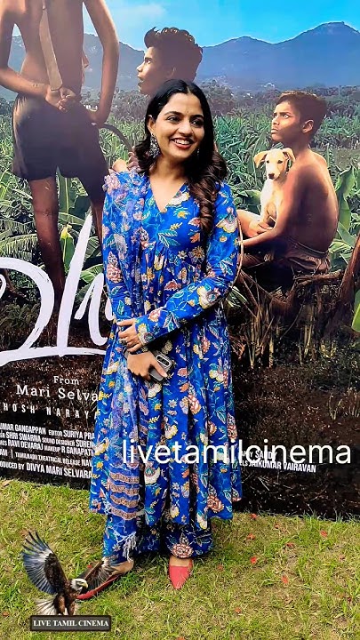 ️ Nikhila Vimal & Vaazhai First Single Launch - YouTube