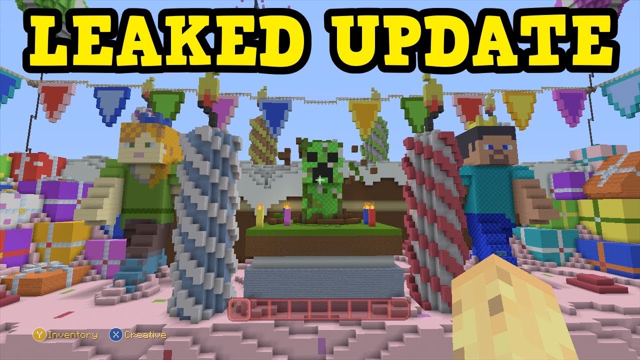 Minecraft Xbox 360 / Wii U TU64 LEAKED NEW Minigame Map! - YouTube
