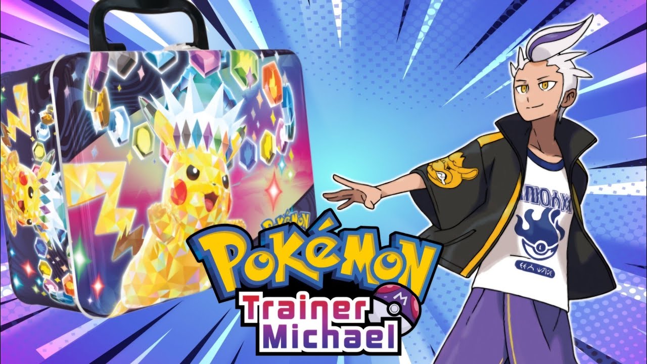 Pokémon Trainer Michael opening the pokemon collectors chest 2024 ...