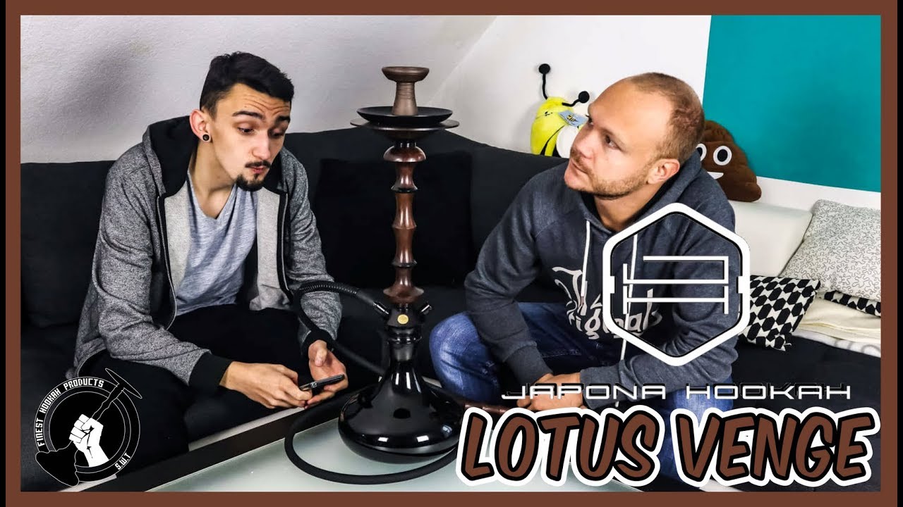 Japona Hookah Lotus Venge Holzshisha aus Russland - YouTube