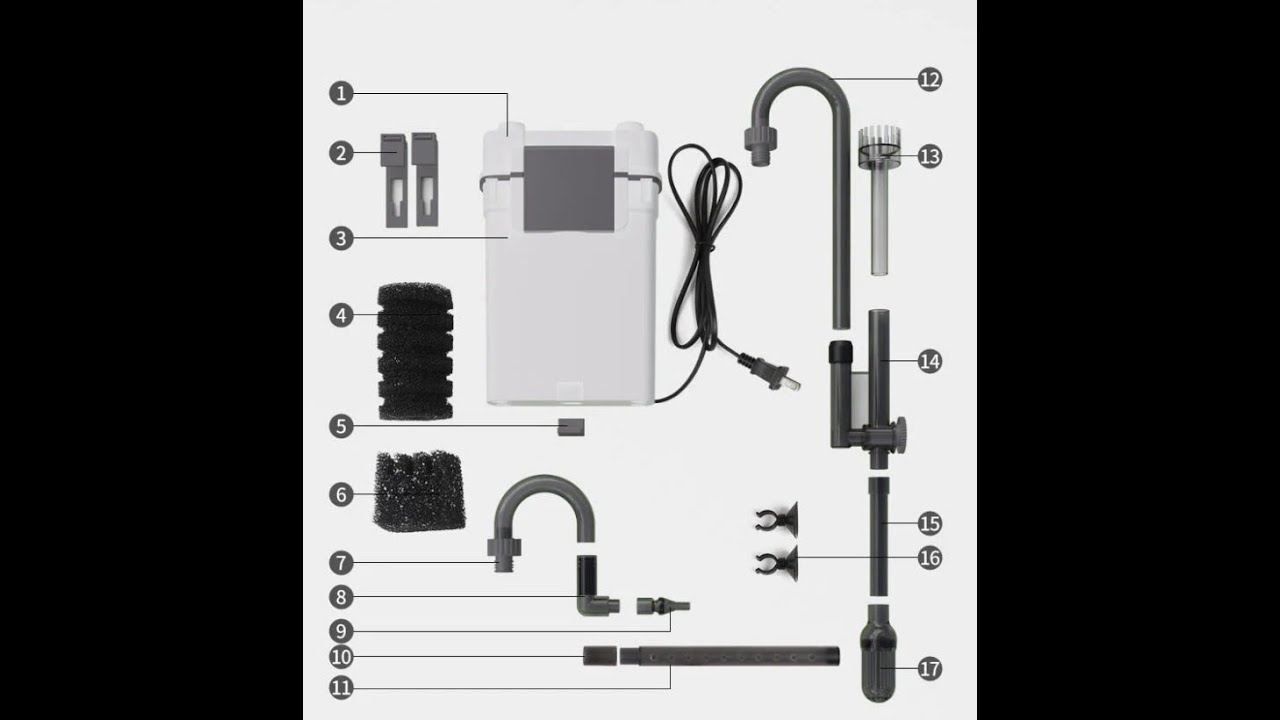 SUNSUN XBL 600 HOB filter with Skimmer & SUNSUN XBL 400 HOB filter with ...