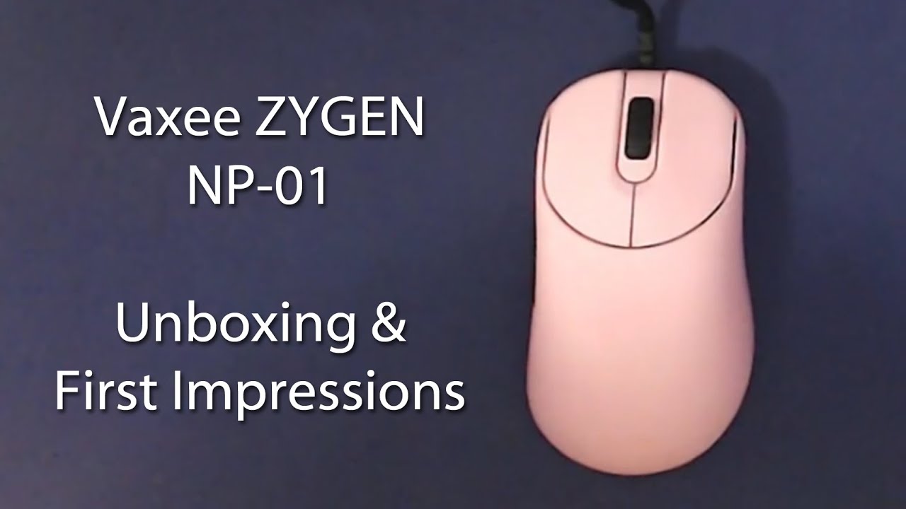 Vaxee ZYGEN NP 01 Unboxing & First Impressions - YouTube