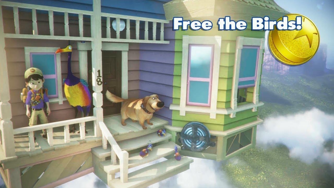 RUSH A Disney • PIXAR Adventure - FREE THE BIRDS! - YouTube