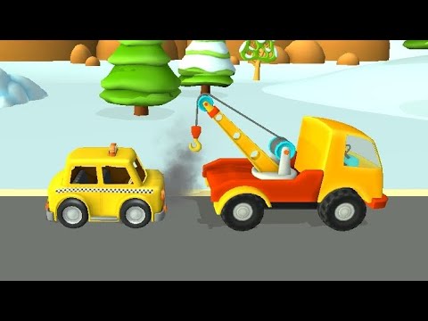 Car & Crane Cartoon | Crane & Truck Cartoon | Kids Cartoon Adventures ...