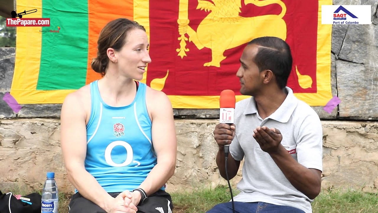 Katherine Merchant - Sri Lanka women's rugby coach - YouTube