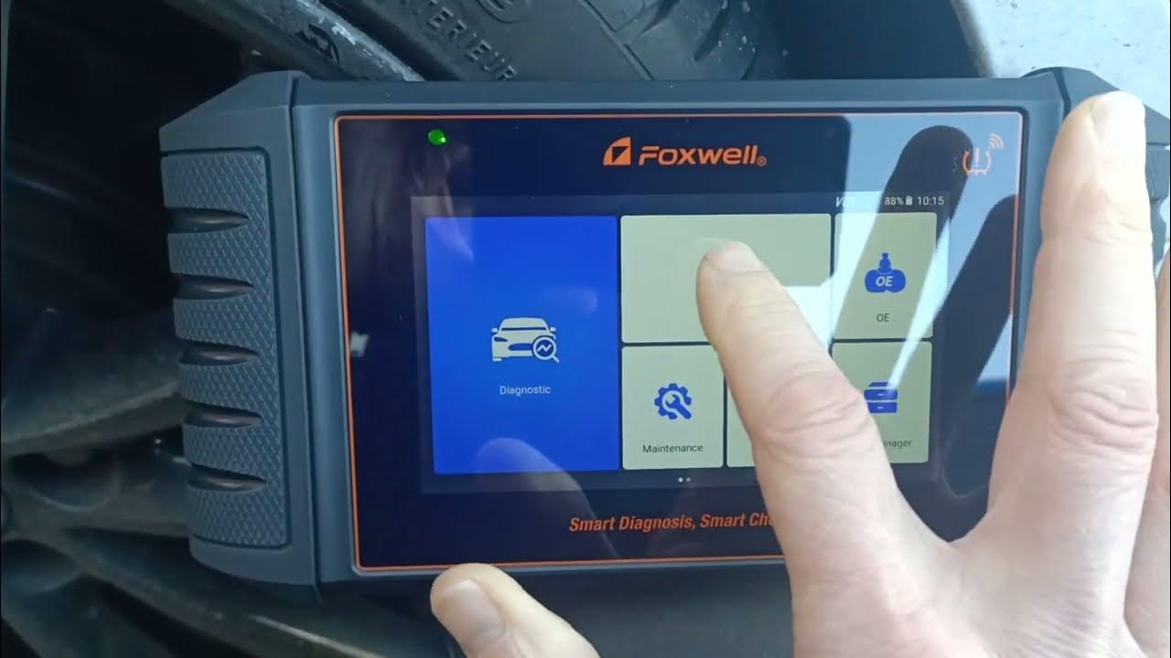 Easy TPMS sensor reading and cloning - Foxwell i50TS - YouTube