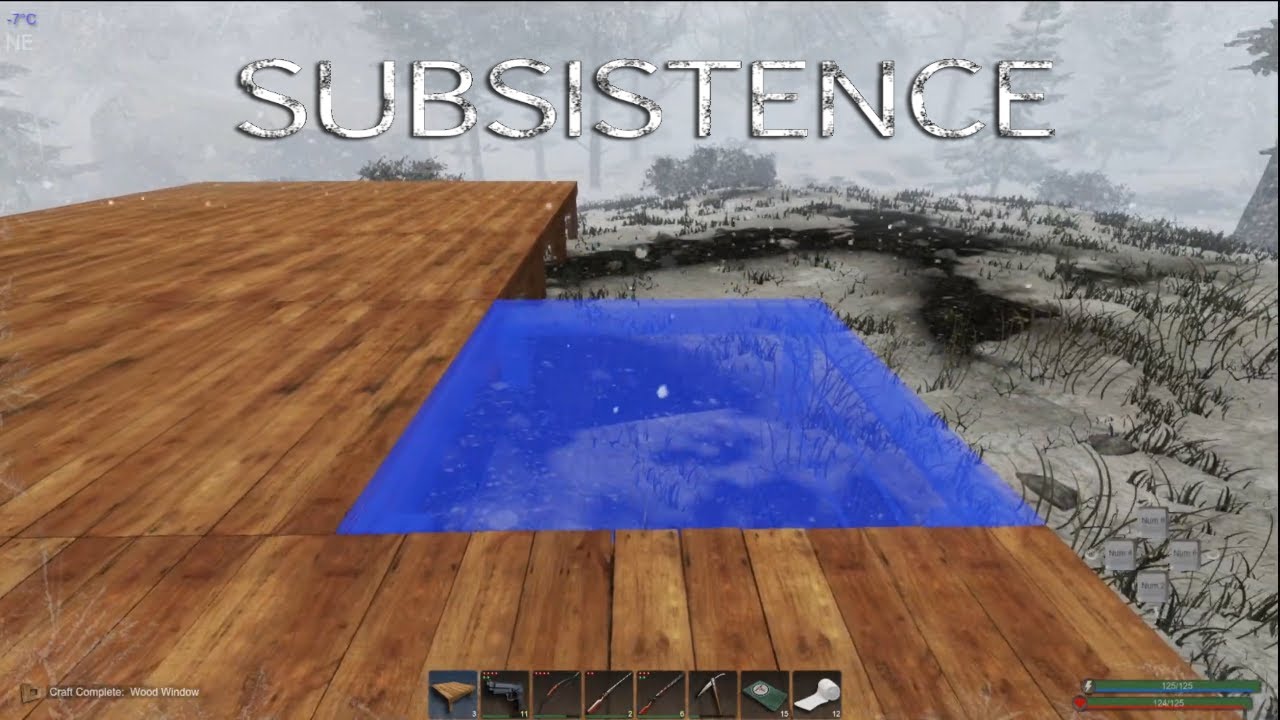 Subsistence Alpha 61 Ep 212 Bravo and New House Building - YouTube