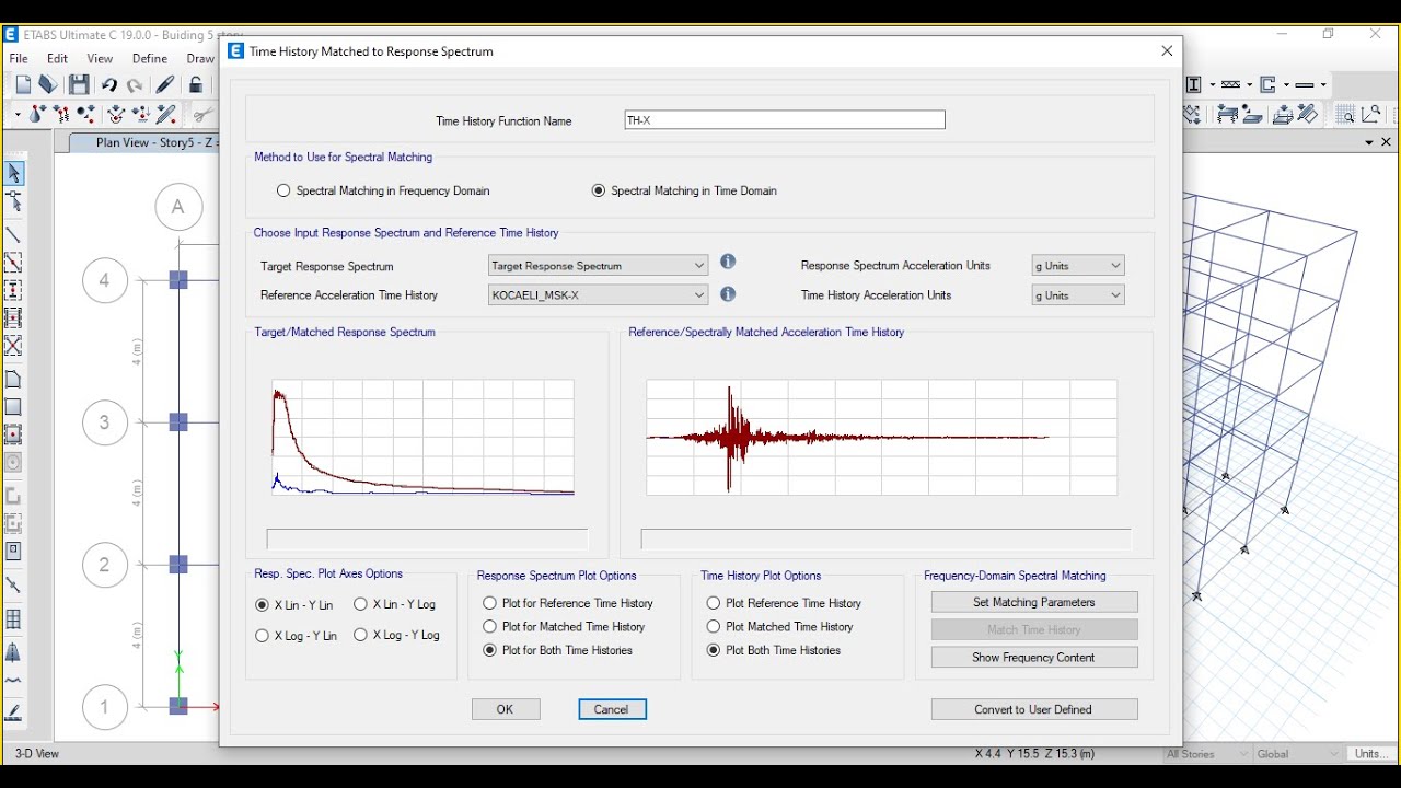 How to Scale Earthquake records to match the target response spectrum ...