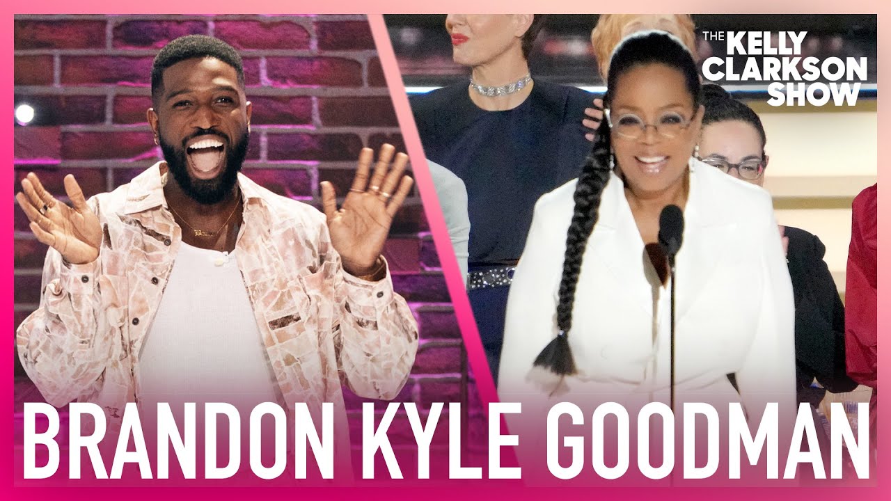 Brandon Kyle Goodman Freaked Out Sitting Behind Oprah At The Emmys ...