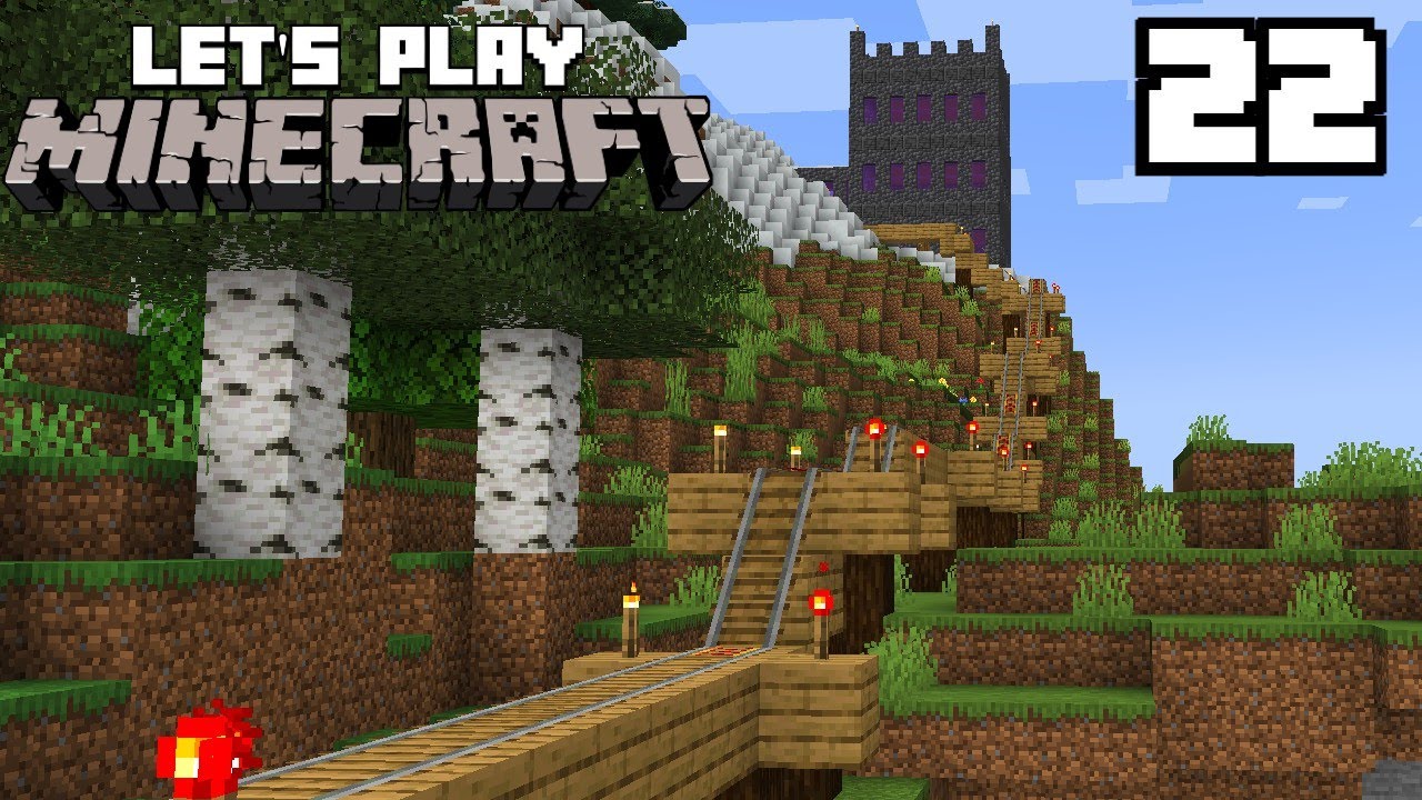 Let's Play Minecraft - The Railway Transport System [22] - YouTube