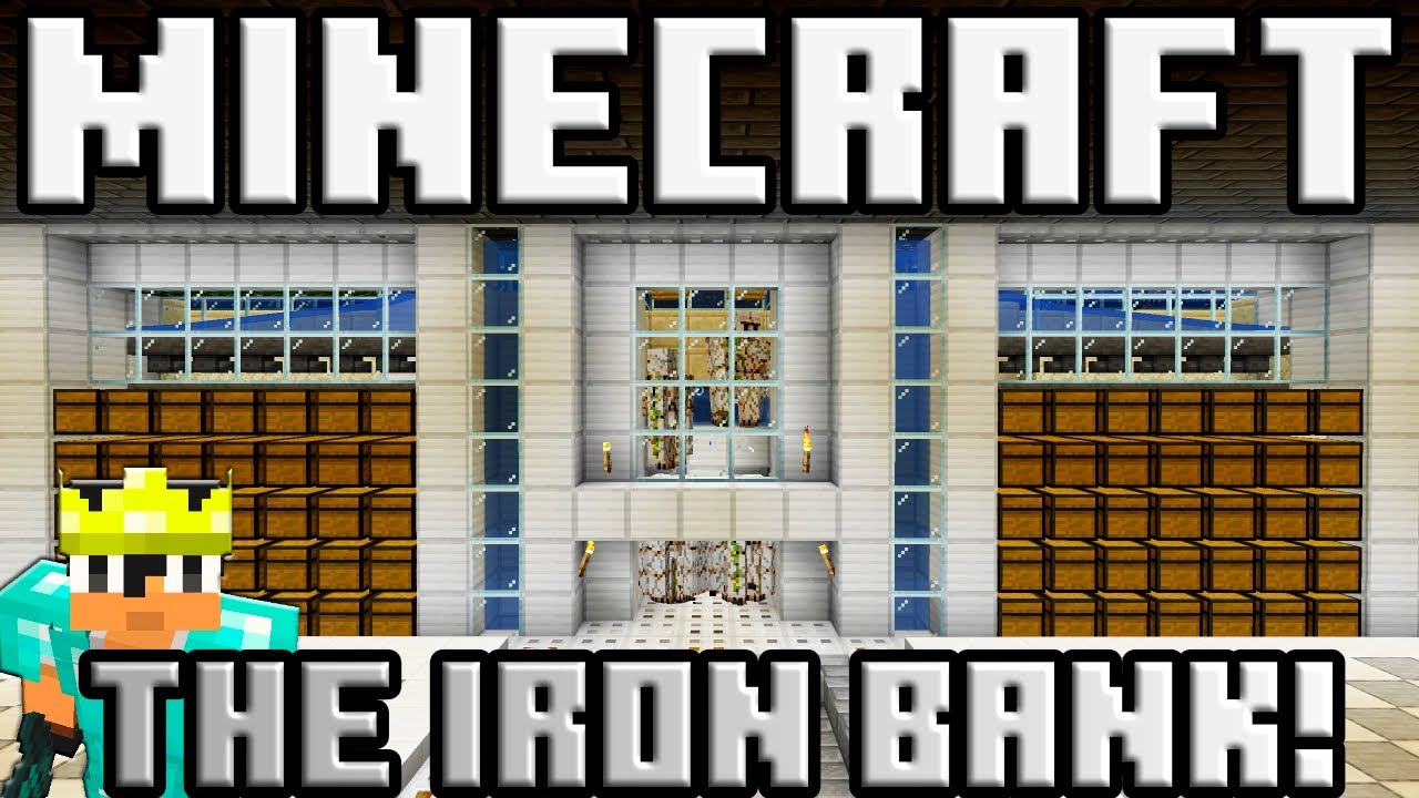 Minecraft: The Iron Bank! (Auto Crafting & Sorting System) v1.21 - YouTube