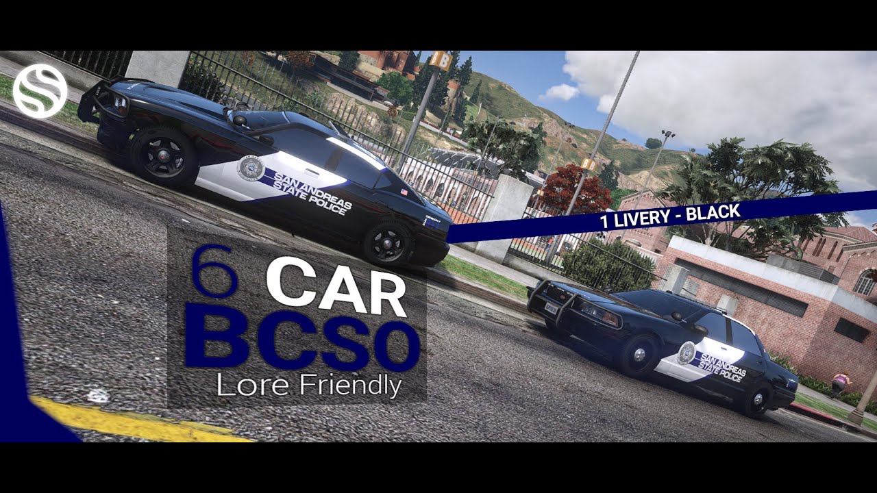 FiveM SASP Police Car Pack | Lore-Friendly | Template | 6 Cars - YouTube