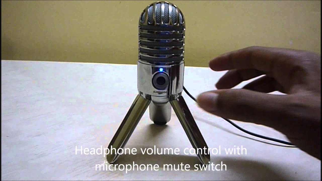 Samson Meteor Mic - USB Studio Condenser Microphone || Features and ...