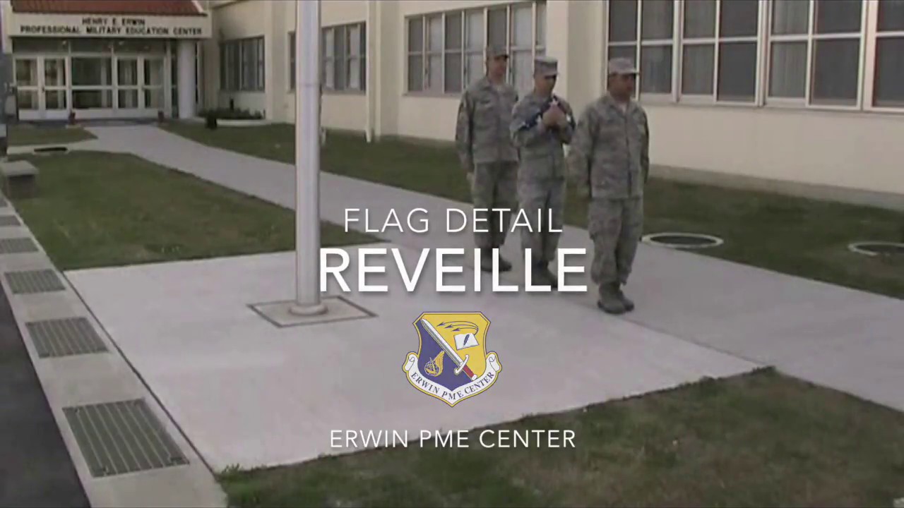 Flag Detail Reveille - YouTube
