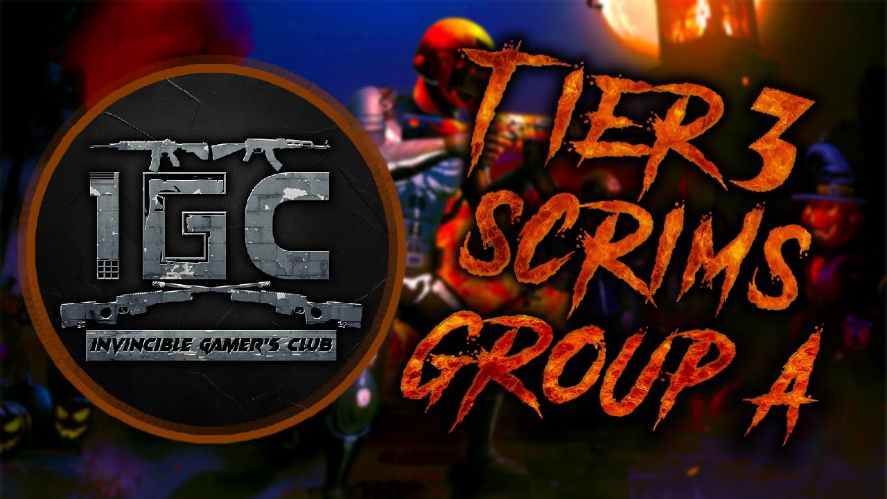 [Live⏺️] iGC Esports Custom Scrims Tier 3 - Group A Week 5 - Day 4 ...