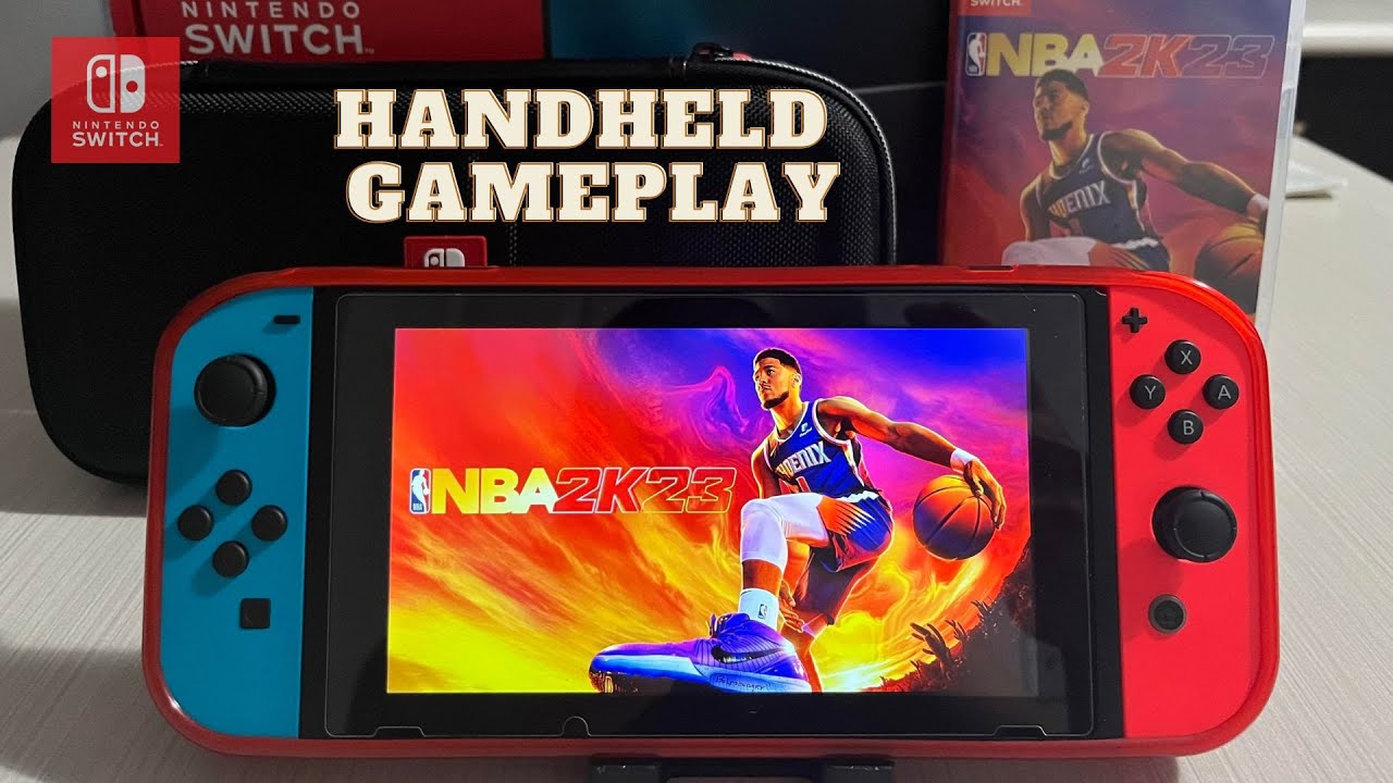 Game Day NBA 2K23 Nintendo Switch Handheld Gameplay - YouTube
