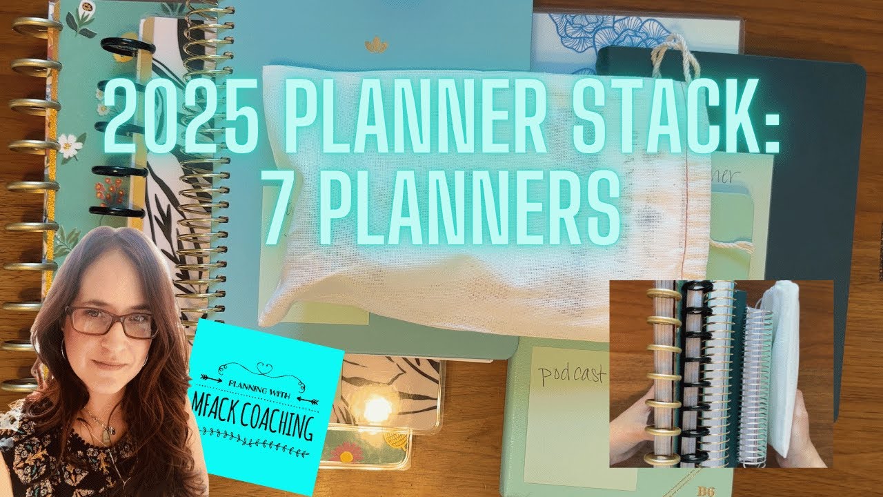 Planner Stack 2025: Planner Perfect, Angel Shoppe, ToriArtist, Erin ...