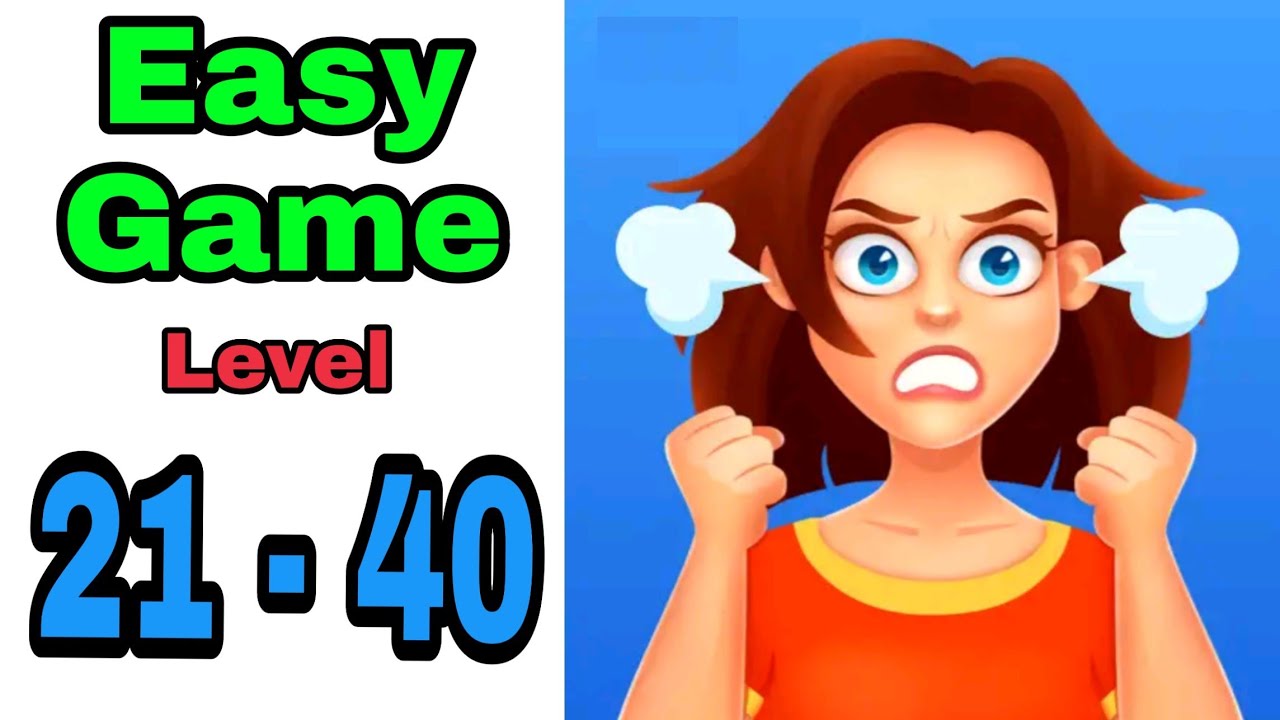 Easy Game Brain Test level 21 - 40 Gameplay Walkthrough | (IOS-Android ...