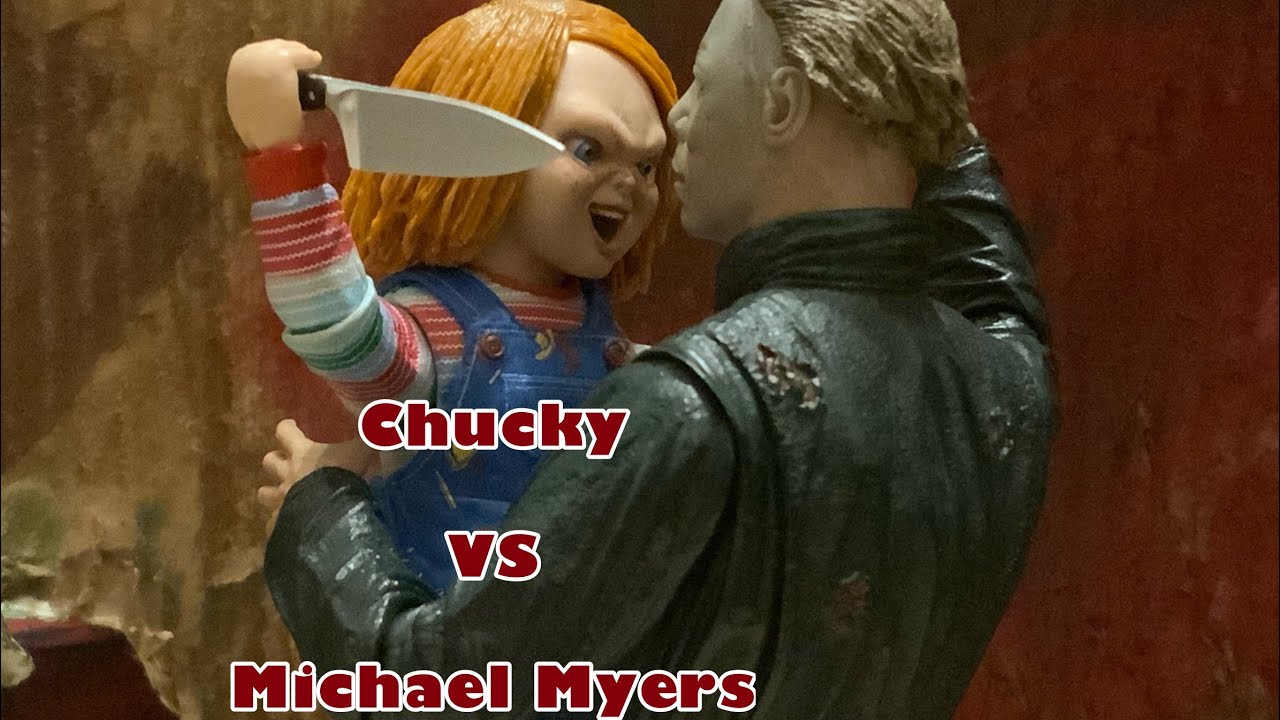 Chucky Versus Michael Myers (horror stop motion battle) - YouTube