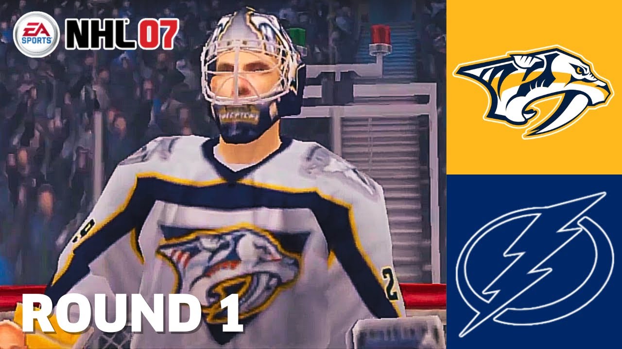 NASHVILLE PREDATORS x TAMPA BAY LIGHTNING | NHL Knockout (Round 1 ...