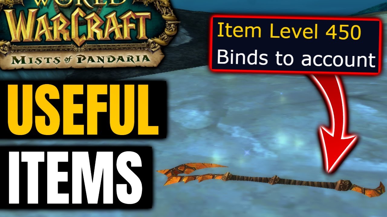 Get These Insane LVL 86 Weapons in MOP Classic - YouTube