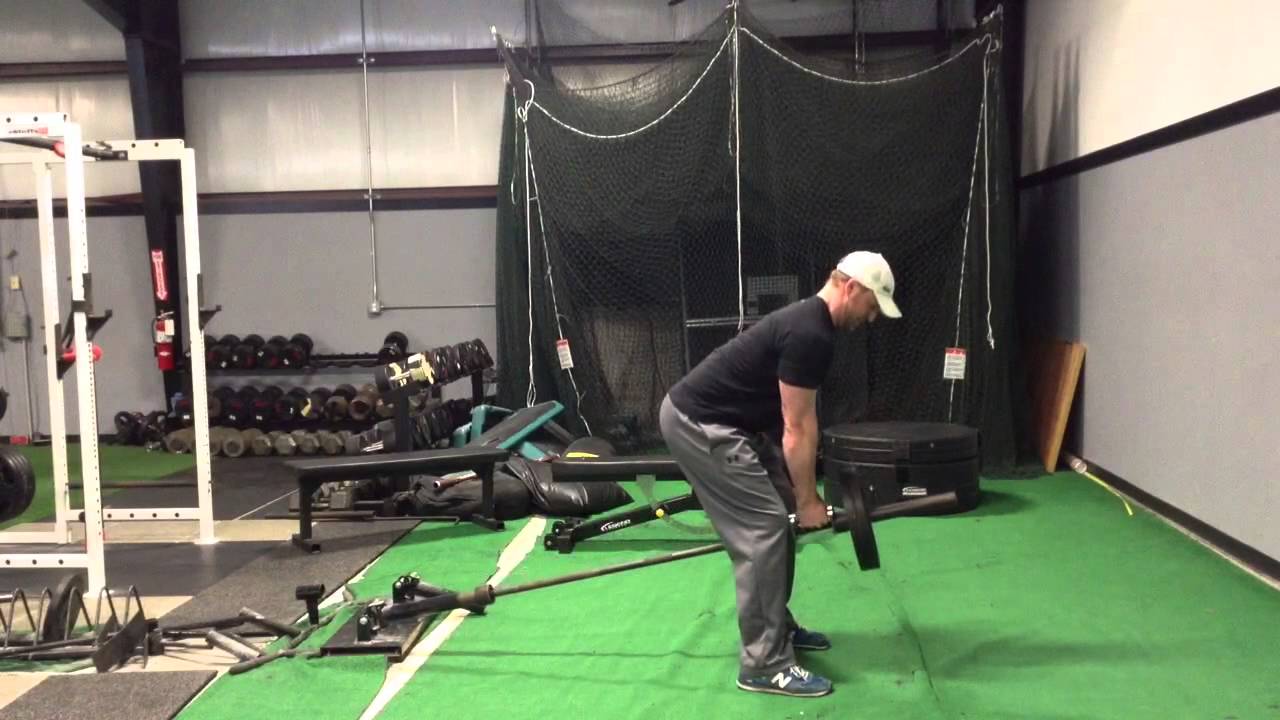 V handle bent over rows - YouTube