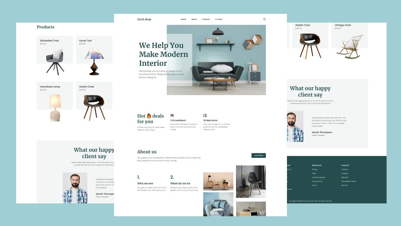 ️ Responsive E Commerce Website Design Html Css And Js Youtube
