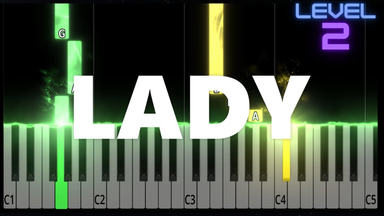 Lady - Little River Band - EASY Piano Tutorial - YouTube