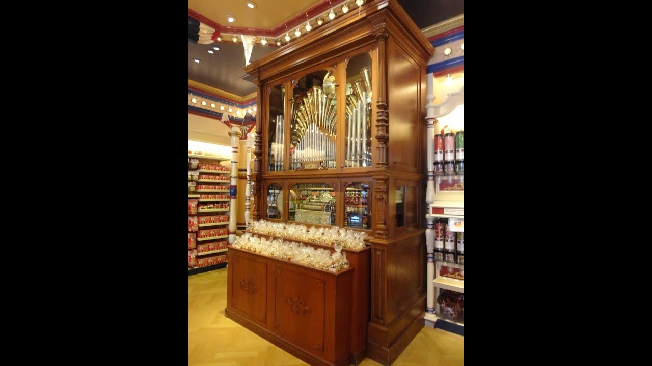 Welte Orchestrion Pipe Organ at the Penny Arcade/Candy Palace at ...