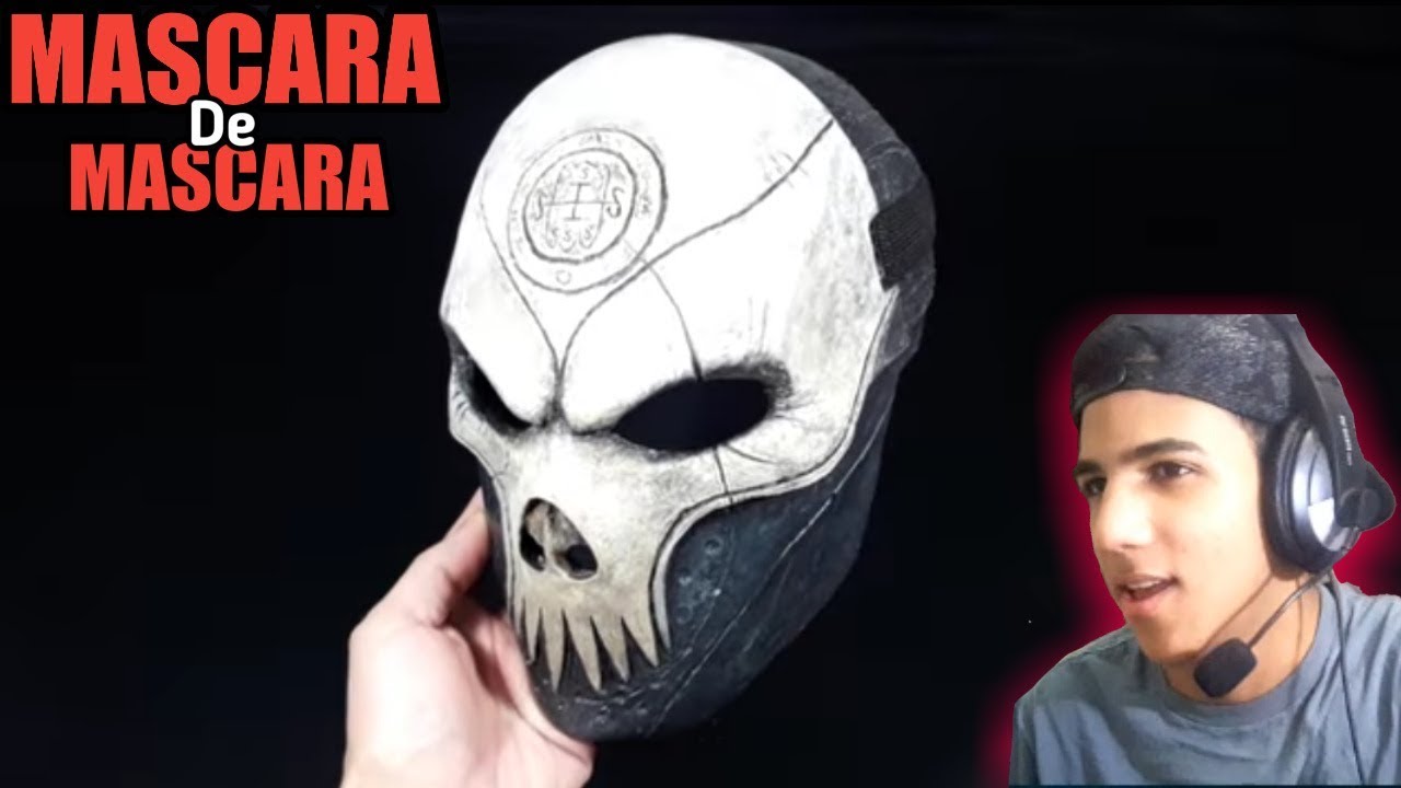 MASCARA de CALAVERA en la VIDA REAL 😱 Free Fire - YouTube