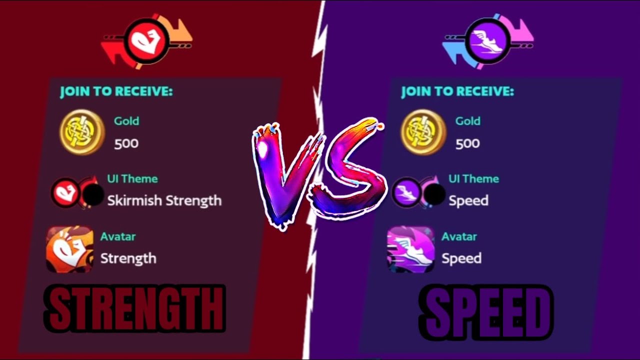 NEW SKIRMISH STRENGTH VS SPEED IN BRAWLHALLA - YouTube