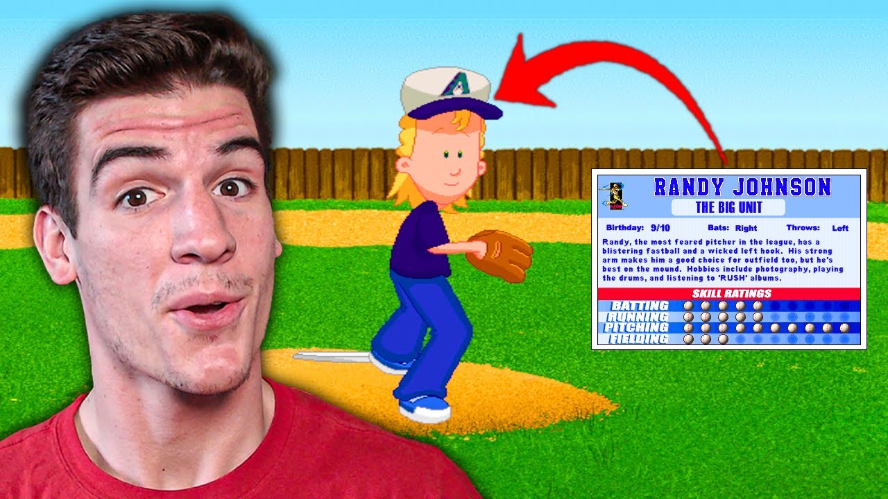 I Built a Team of MLB Legends in Backyard Baseball 2001 - YouTube