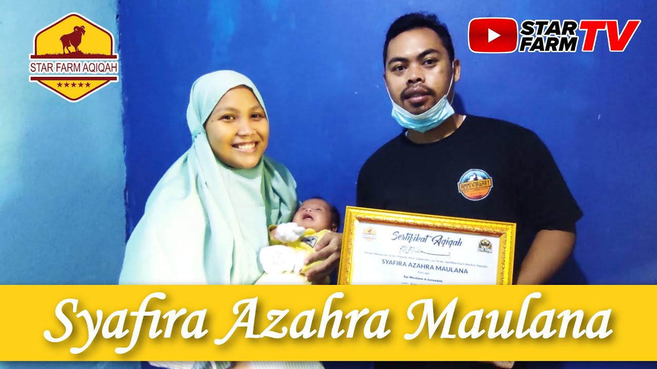 STAR FARM AQIQAH - SYAFIRA AZAHRA MAULANA - YouTube