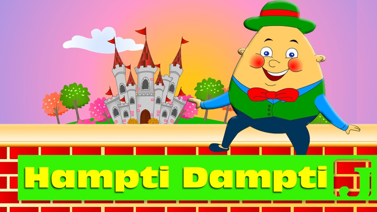 Hampti Dampti dečija pesma | Pesme za decu | Humpty Dumpty sat on a ...