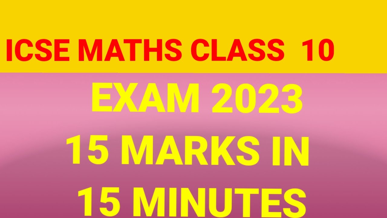 ICSE MATH CLASS 10 IMPORTANT QUESTIONS EXAM2023 1979sandeep career icse-math-class-10-important-questions-exam2023-1979sandeep-career