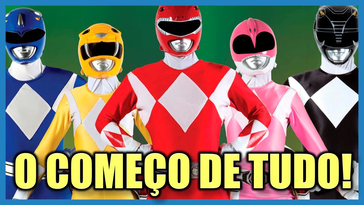POWER RANGERS - COMO TUDO COMEÇOU - YouTube