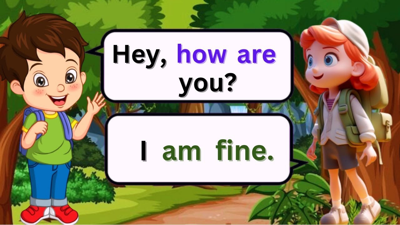 Daily use basic conversation practice for beginners | easy spoken ...