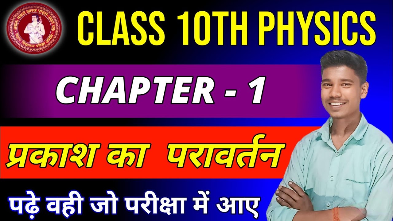 Class 10 Physics Chapter 1 Reflection Of Light In Hindi प्रकाश का ...