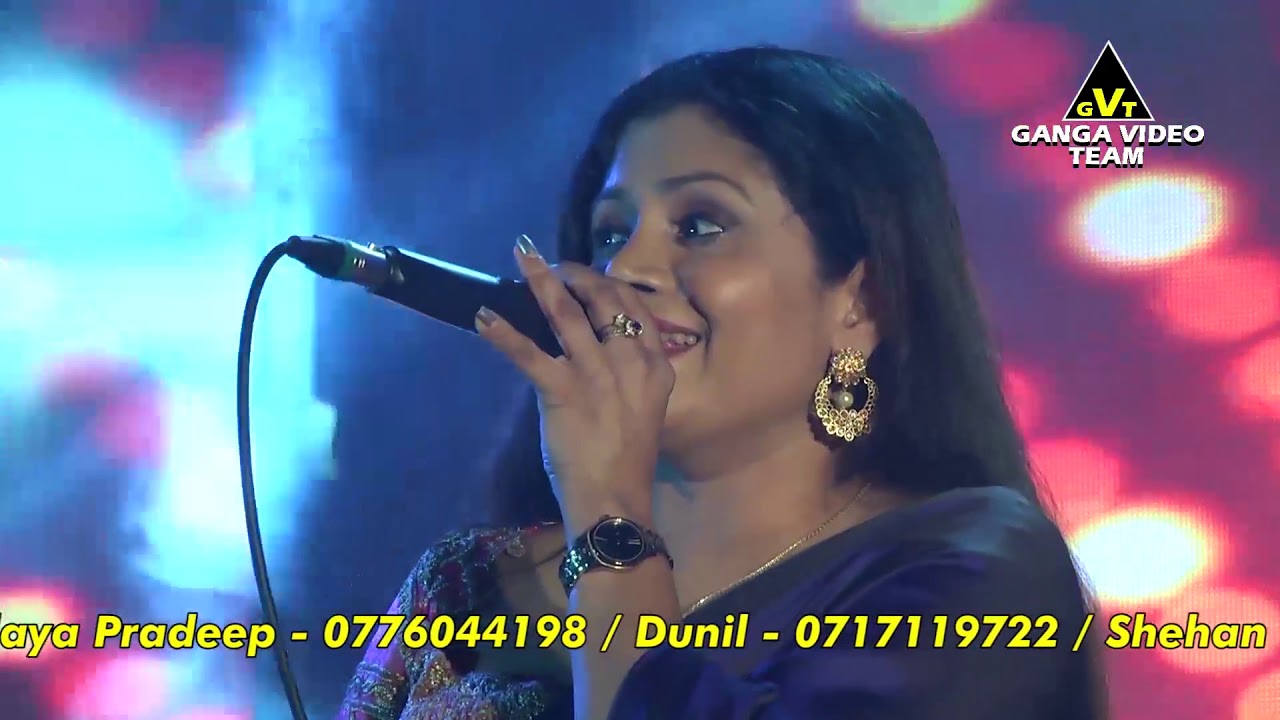 Hithuwakkara Manamali - Amila Nadeeshani with Reverb (Pokunuwita 2019 ...