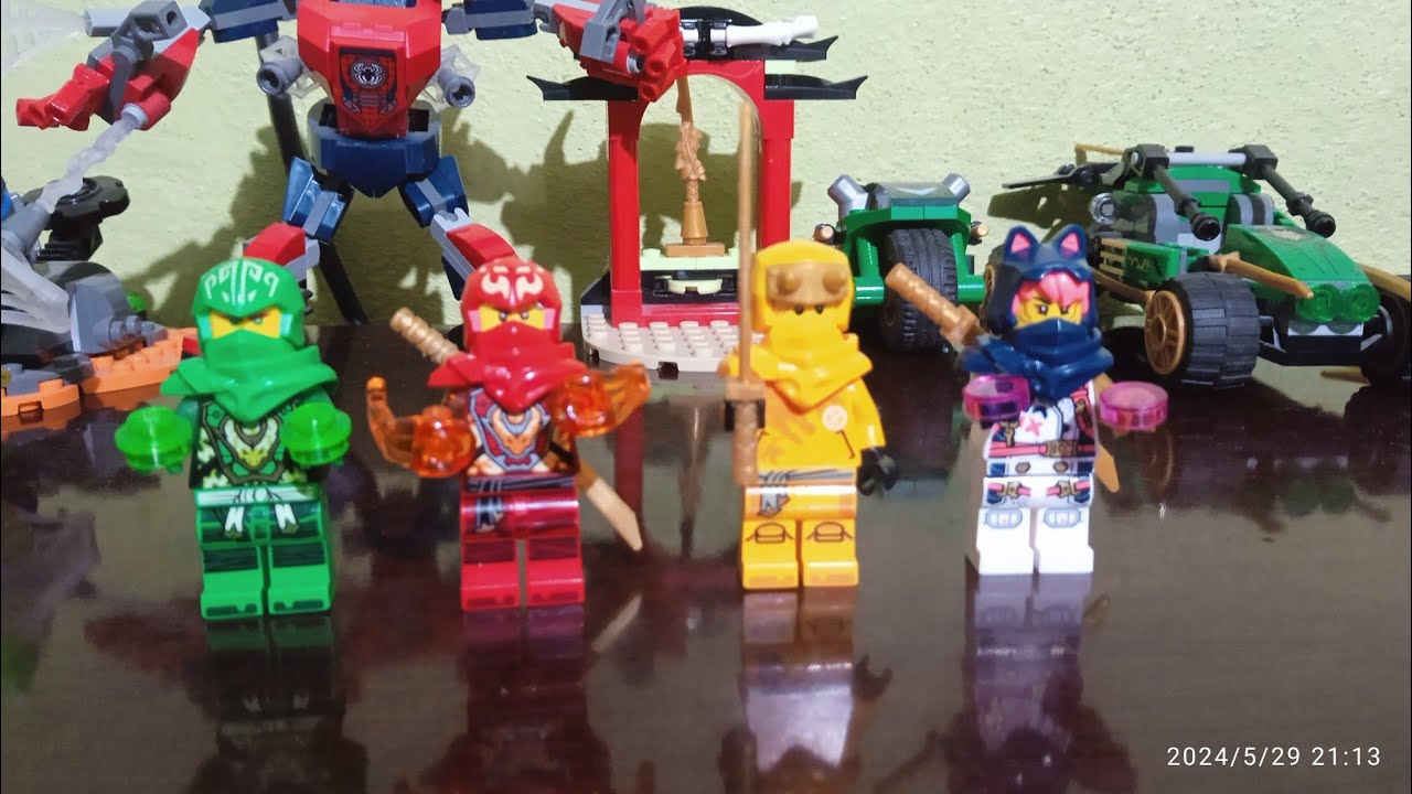 Lego ninjago dragon rising los sets samurai lloyd a nya y cinder todo ...