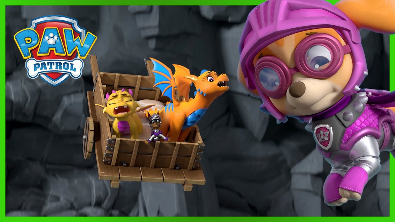 ¡Los Caballeros al Rescate de La Patrulla de Cachorros salvan a los ...