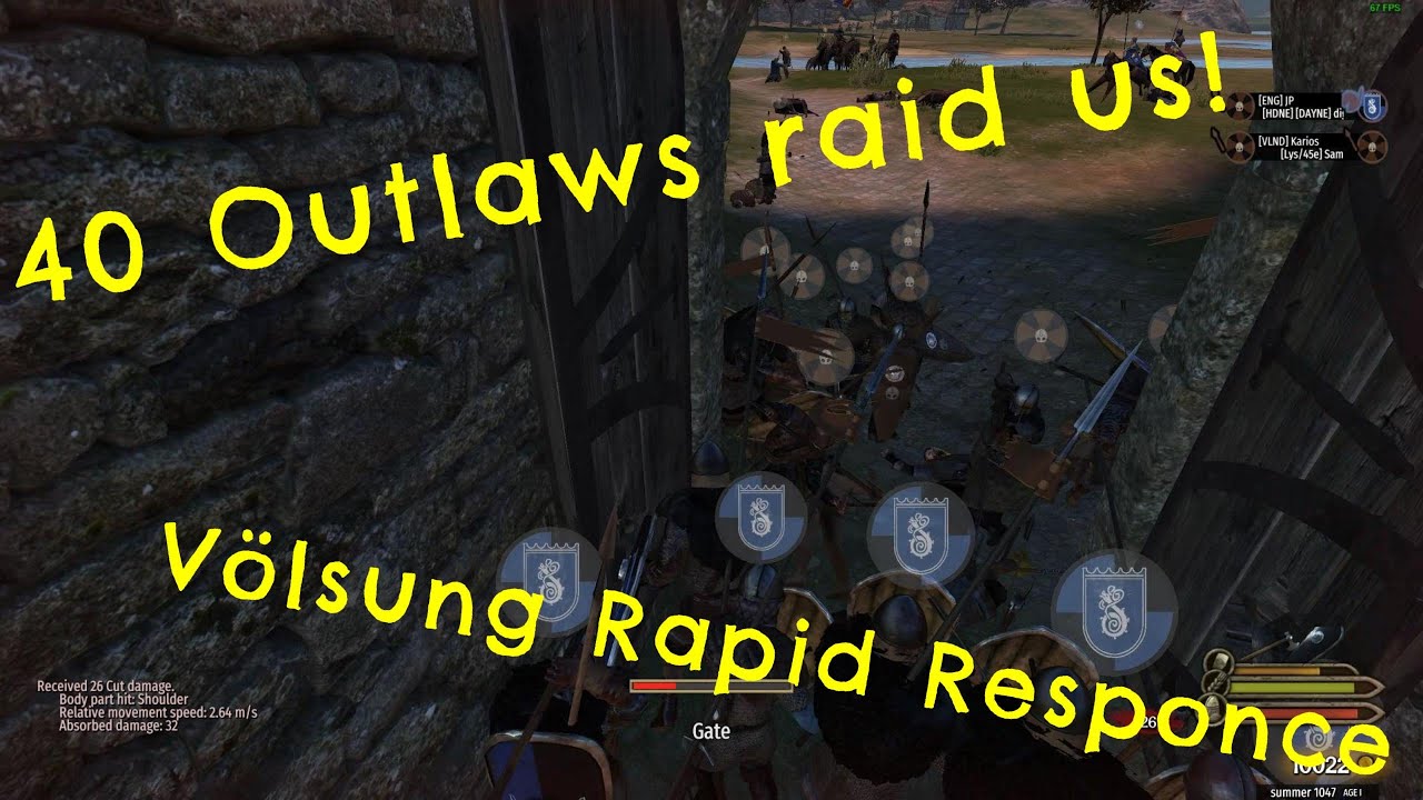 Persistent Bannerlord 40 Player Outlaw Raid - YouTube