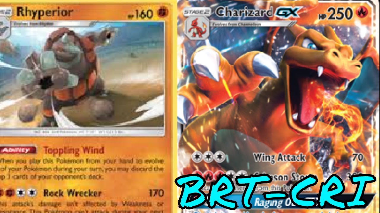 Charizard GX Rhyperior Mill Deck - YouTube