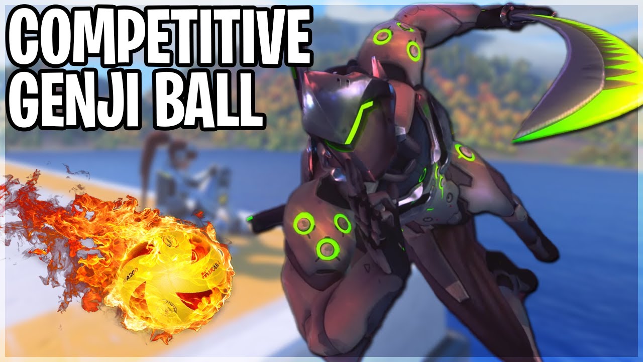 Competitive Genji Ball (Overwatch Workshop Live) - YouTube