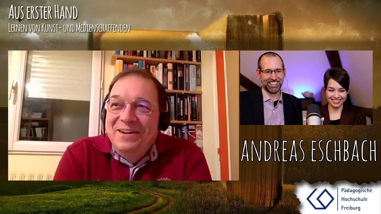 Andreas Eschbach über sein Werk und Schaffen - "Aus erster Hand" - YouTube