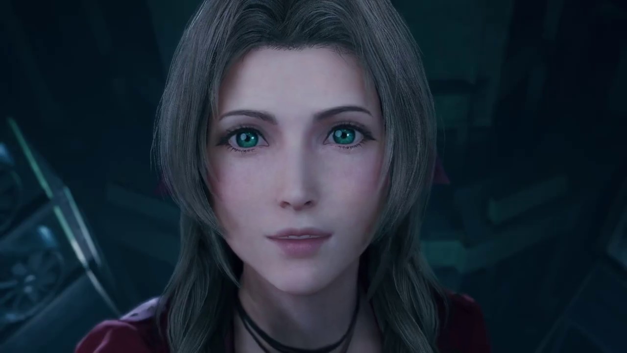 FINAL FANTASY VII REMAKE - Meeting Red XIII Cutscene - YouTube