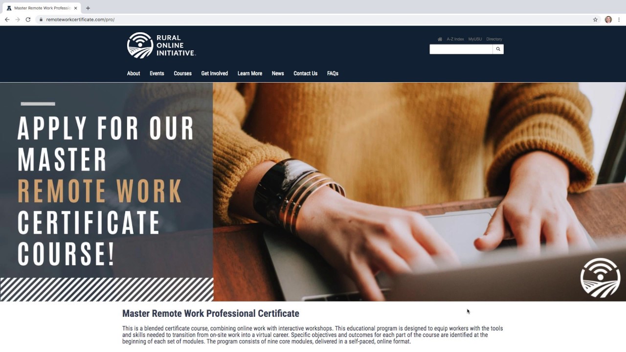 How to Sign Up for the Master Remote Work Professional Certificate ...