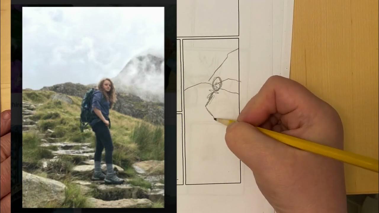 How to create thumbnail compositional sketches - YouTube
